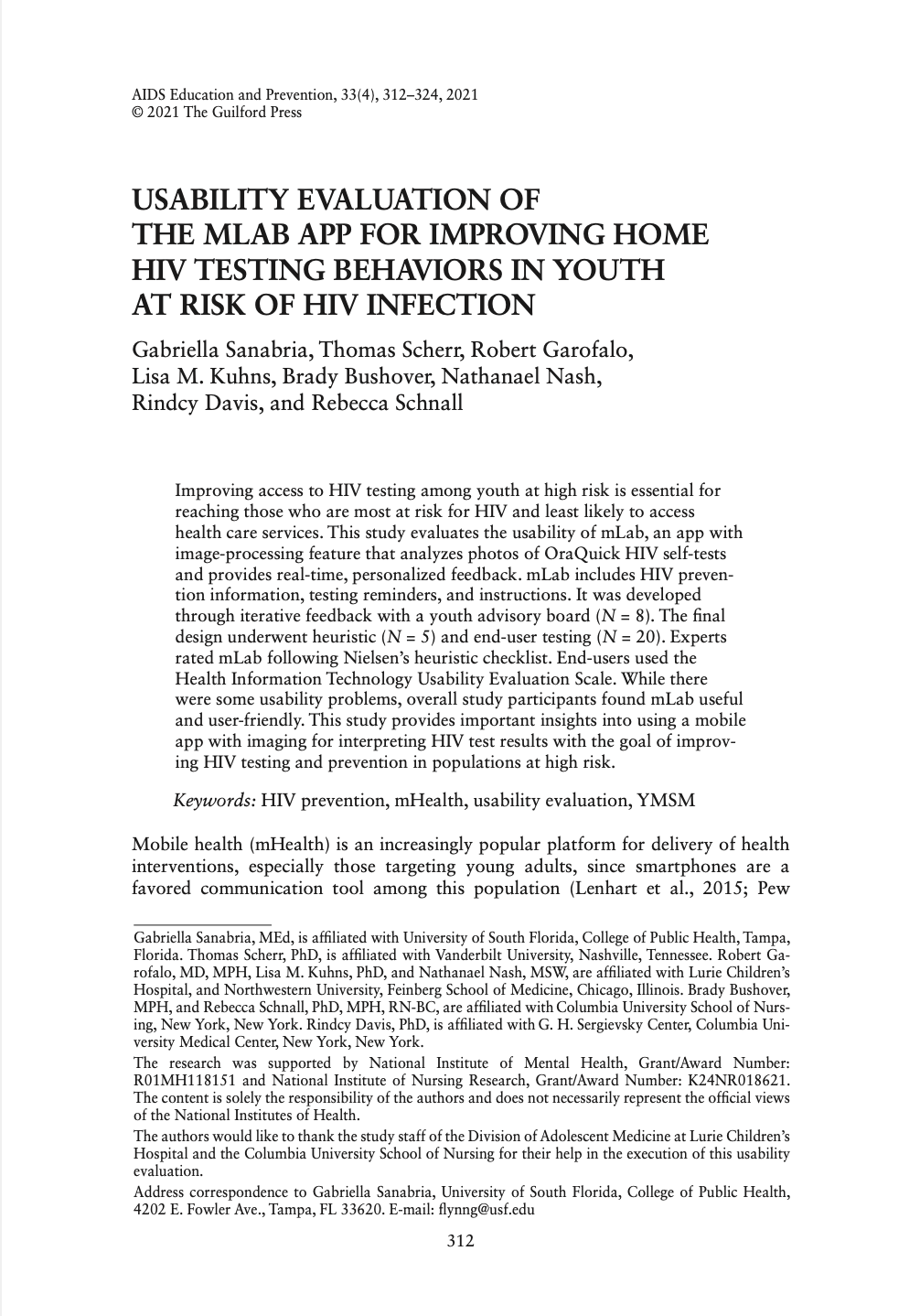 mLab App